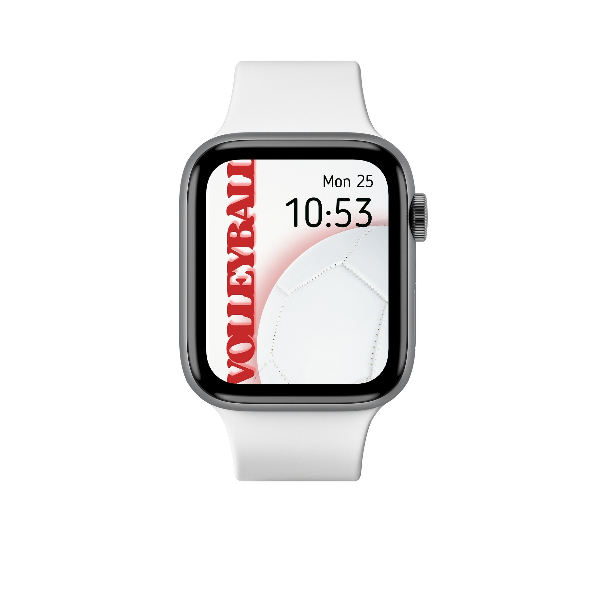 Volleyball Watch Face Wallpaper, Sports Watch Face, Compatible Apple ...