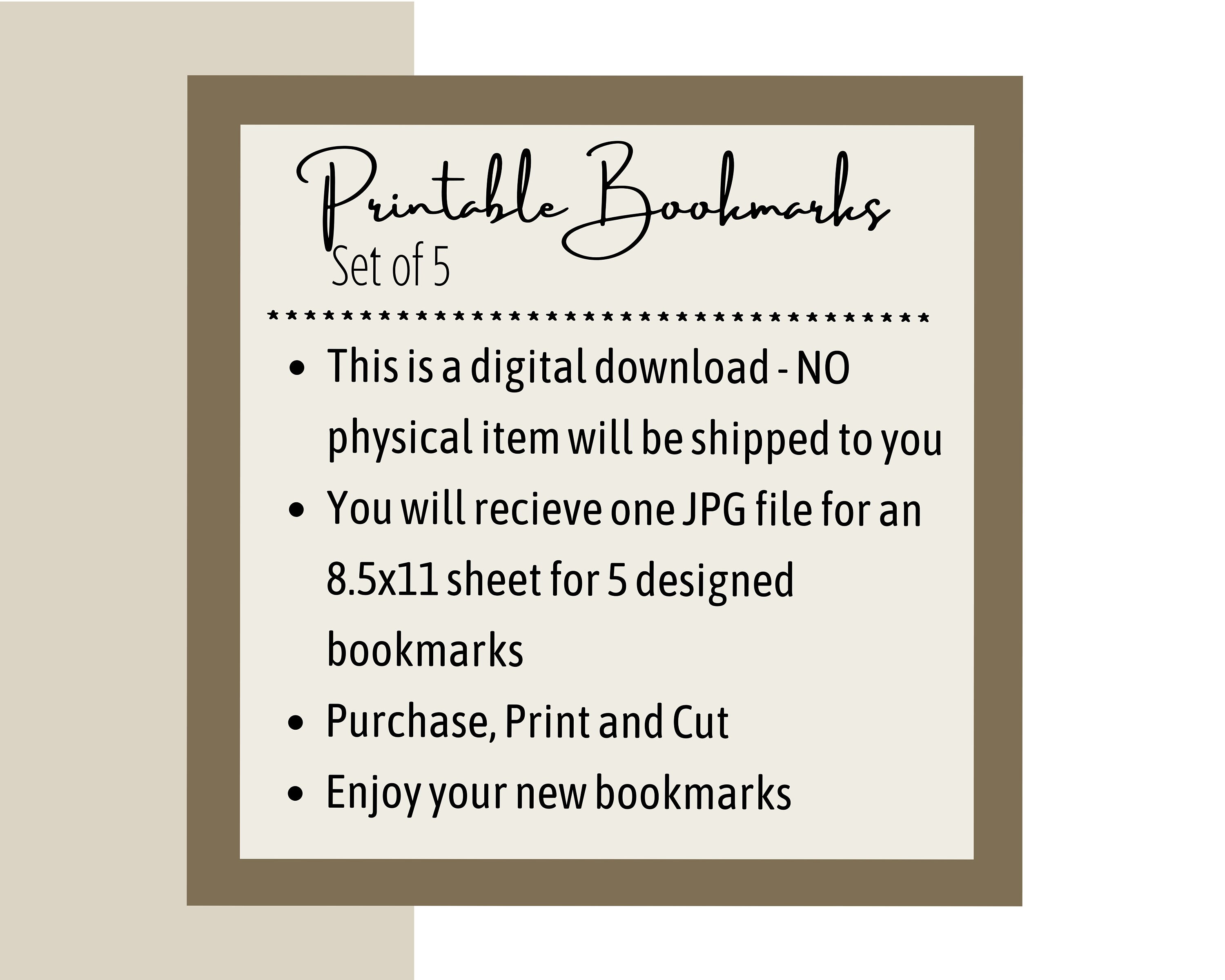 Printable Bookmarks Back to School Welcome, First Day of School ...