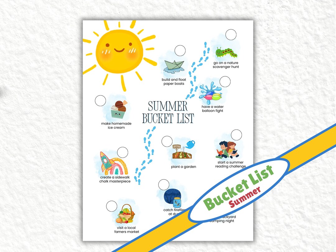Summer Bucket List, Bucket List Ideas, Summer Activities, Bucket List ...