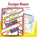 Printable Escape Room, Back to School Escape Room Kit, Team Building ...