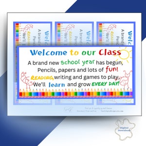 Printable Bookmarks Back to School Poem, Teacher to Students, Back to ...