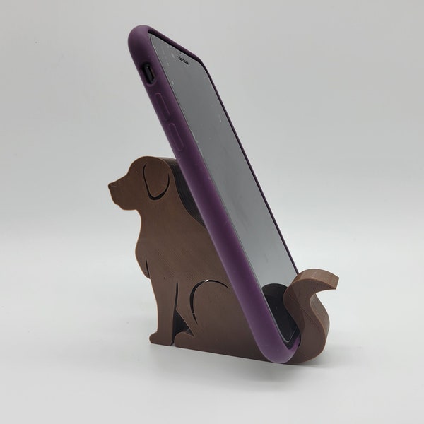 Dog Phone Stand - Etsy