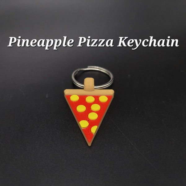 Pizza Keychain - Etsy