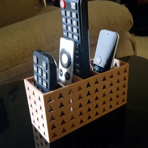Triangular Remote Control Container L Television Remote - Etsy
