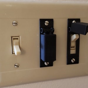 Flip up Rocker Light Switch Cover Light Switch Blocker - Etsy
