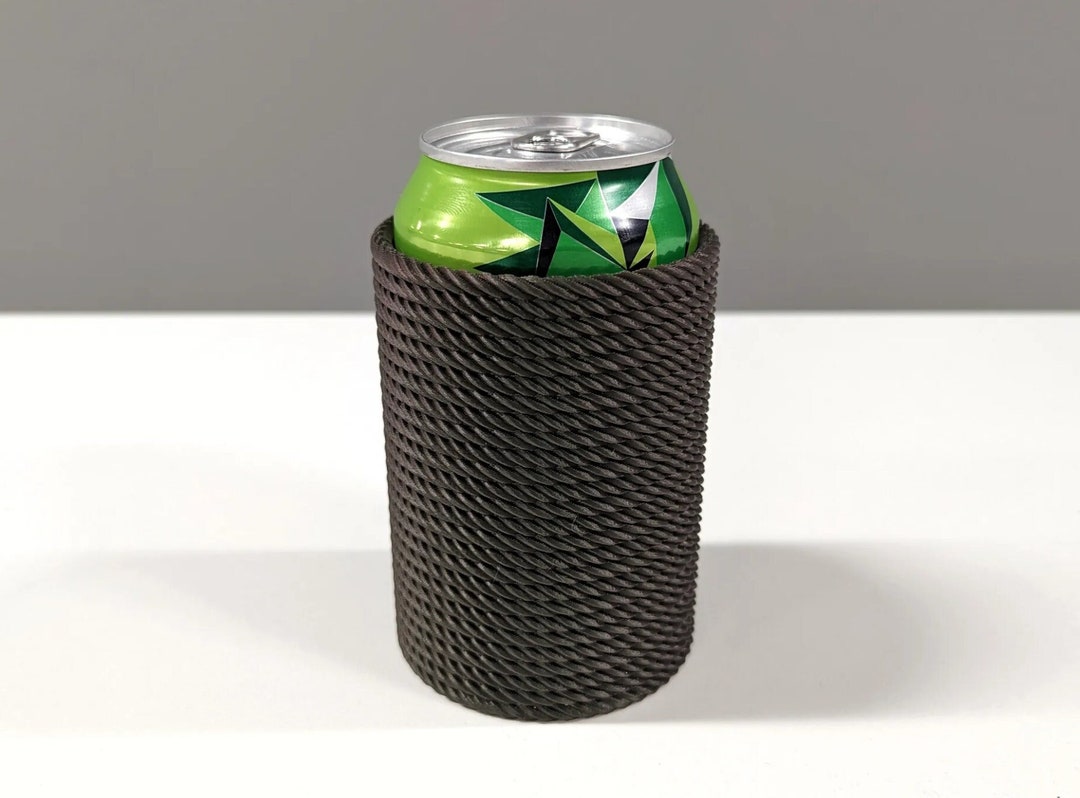 Rope Can Koozie Rope Textured Can Holder 3D Printed Can - Etsy