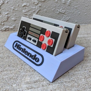 Nintendo NES Game Controller Holder ANY Colors Holds 2 - Etsy