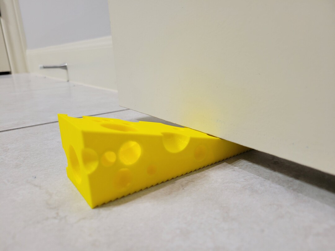 Cheese Wedge Door Stop Plastic Door Wedge Door Stopper - Etsy