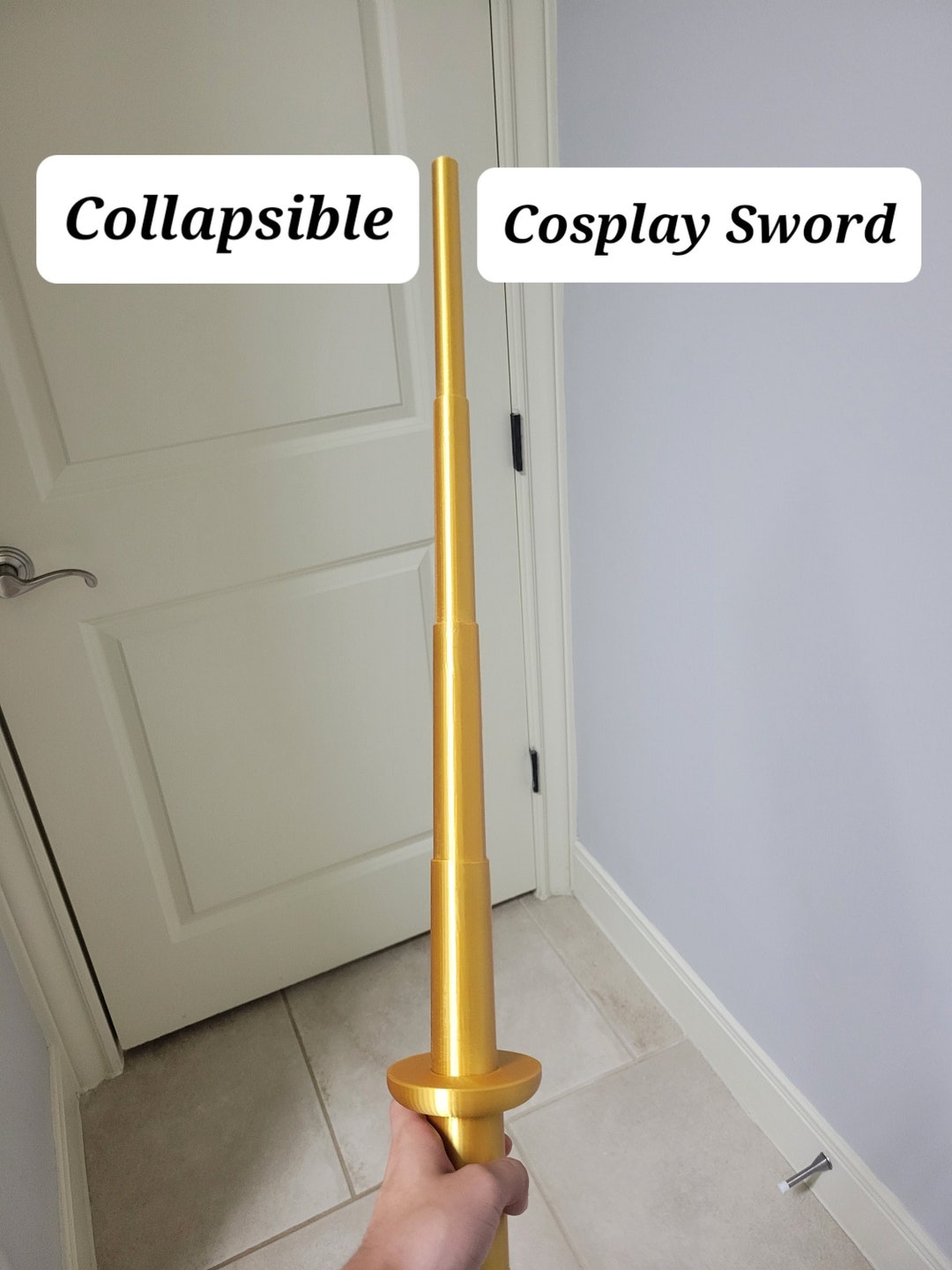 Collapsible Cosplay Sword Mini Standard Versions - Etsy