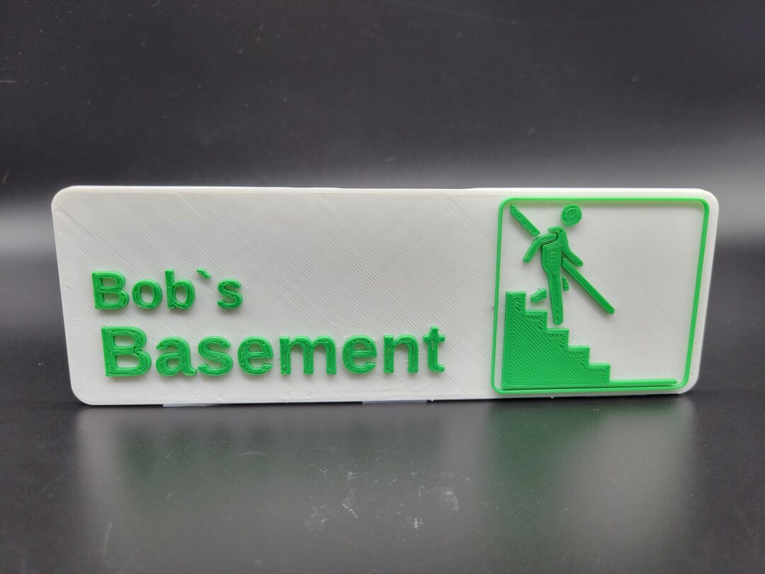 Personalized Basement Sign Personalized Room Sign - Etsy