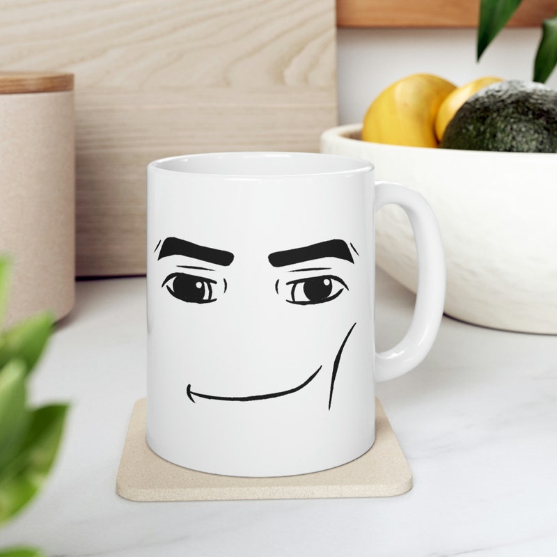 Roblox Man Face Mugs - Etsy