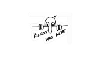 Kilroy Was Here WWII WW2 Graffiti Vinyl Decal Sticker - Made in USA - Etsy