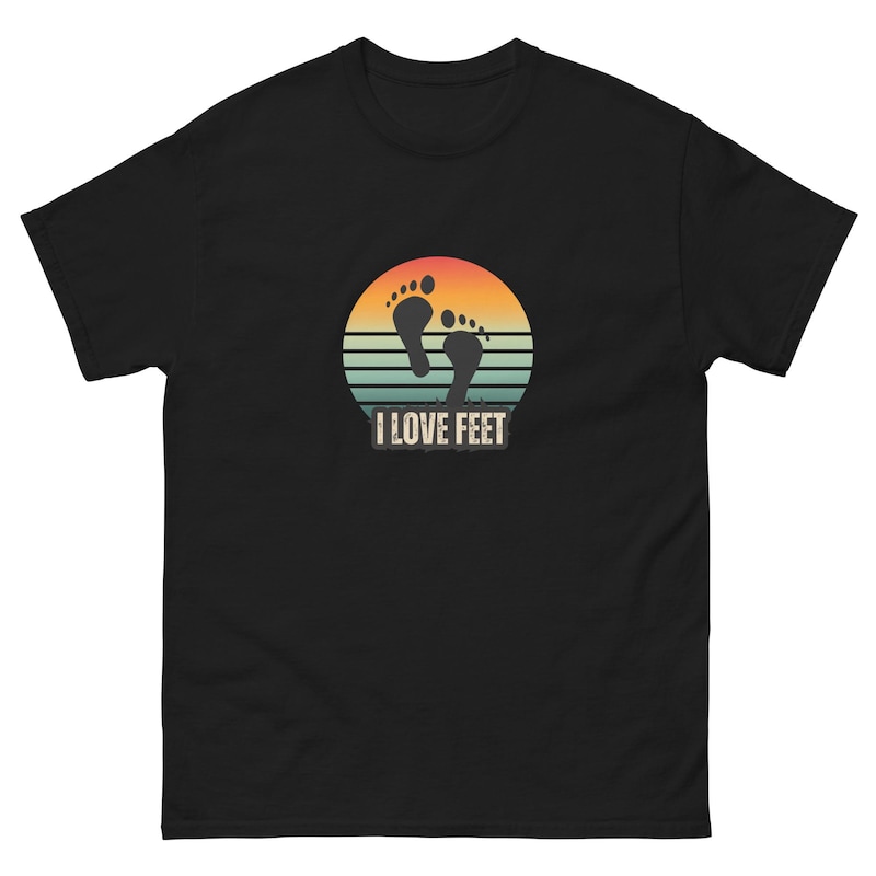 I Love Feet Tee - Etsy