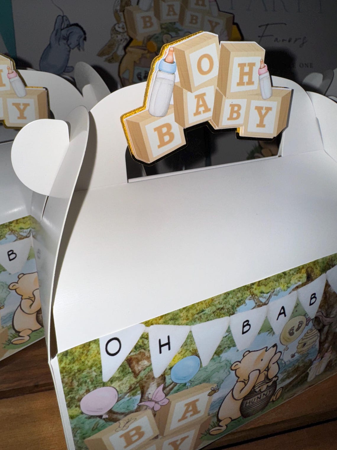 Custom Gable Favor Box: Party Treat Boxes, All Colors - Etsy