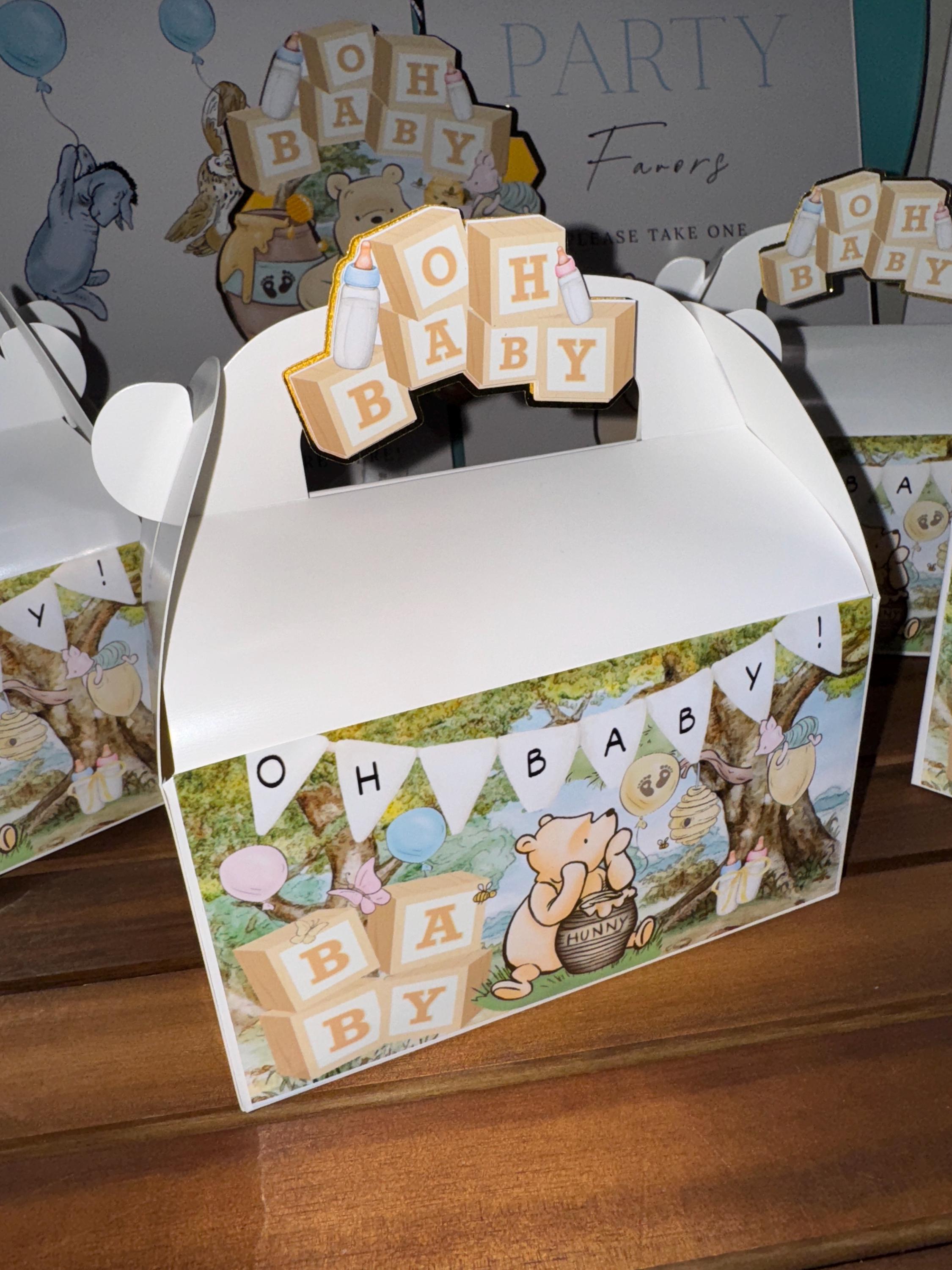 Custom Gable Favor Box: Party Treat Boxes, All Colors - Etsy