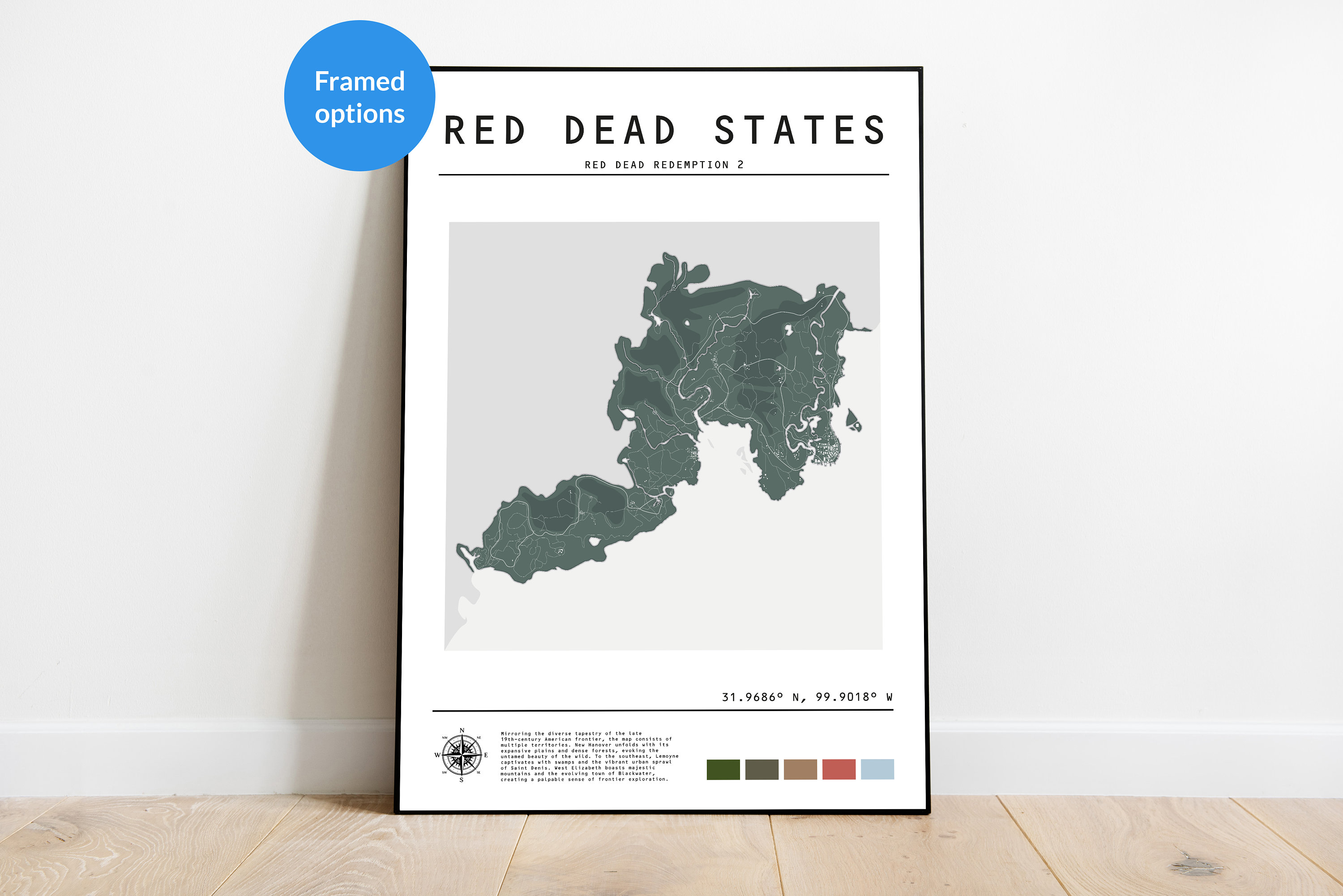 Red Dead Rebellion Map