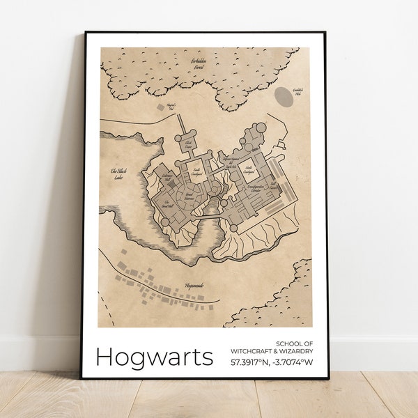 Map Poster - Etsy UK