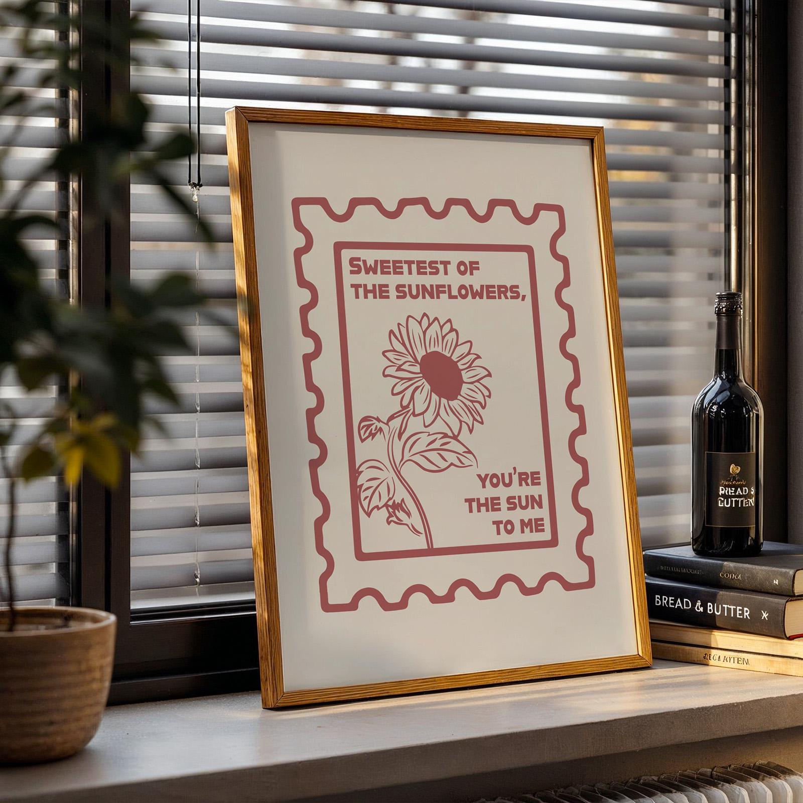 Sun to Me Western Music Lyric Poster: Cowboy Rodeo Art Decor (digital ...