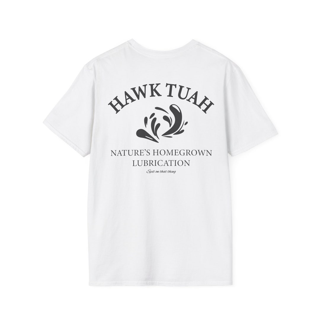 Hawk Tuah T Shirt, Hen Do Outfit, Stag Do Clothes, Funny Tee, Meme Art ...