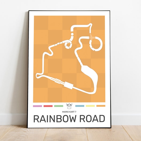 Mario Kart Birthday Poster - Etsy