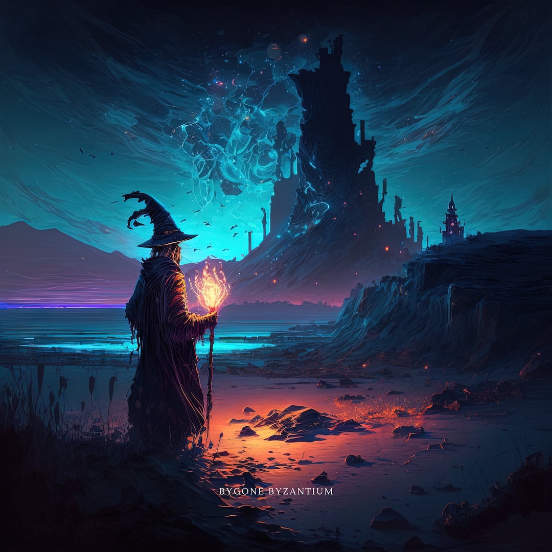 Surreal "soul Well" Printable Wall Art / Dreamlike Visual / Magical ...