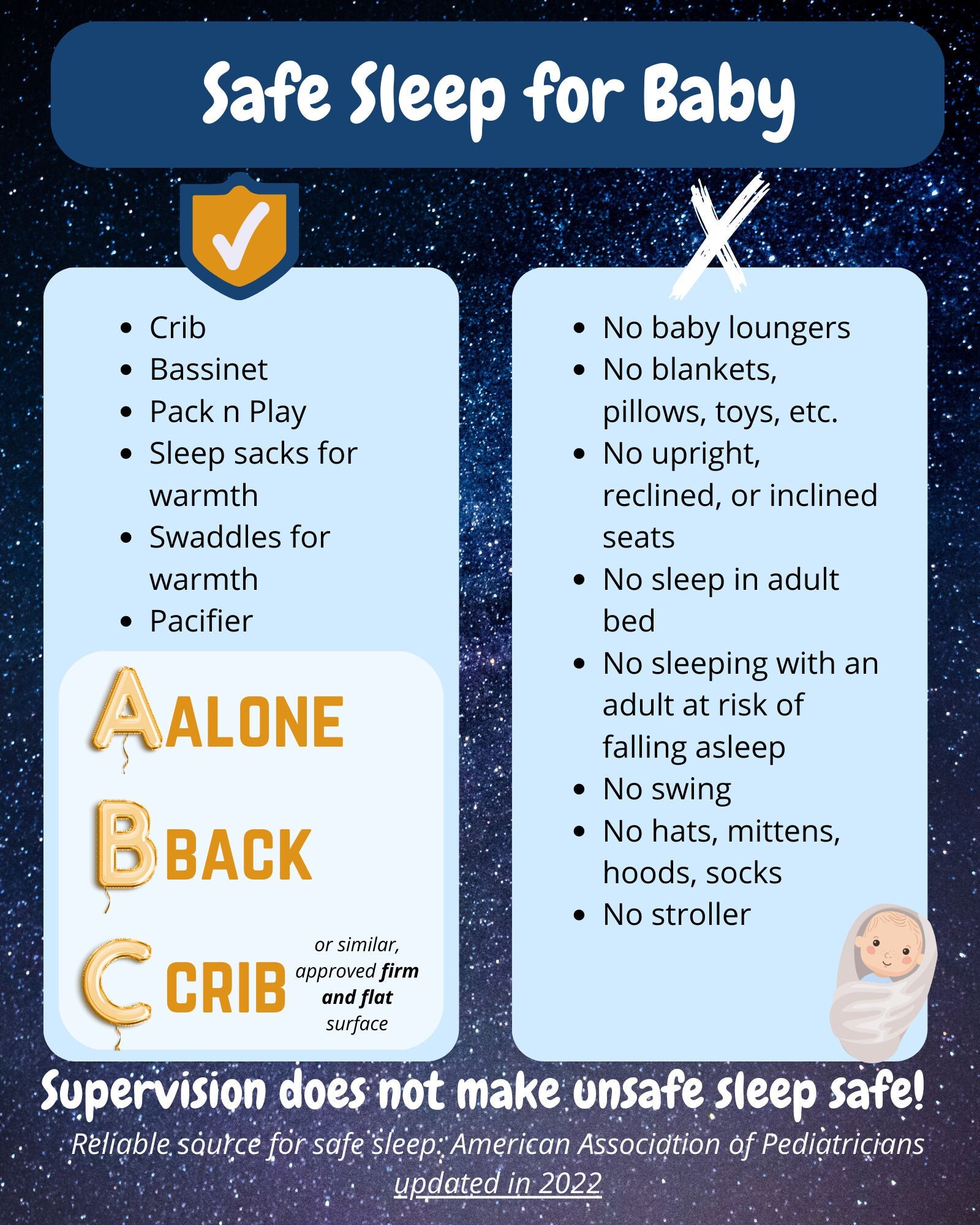 Safe Sleep for Baby Digital Download Sign - Etsy