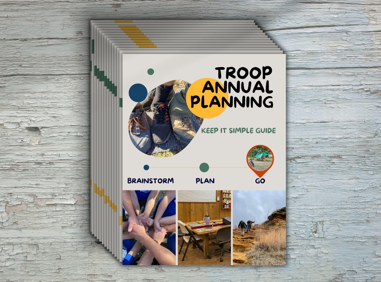 Annual Planning Guide Scout Troop Program Checklist Calendar Event Plan ...
