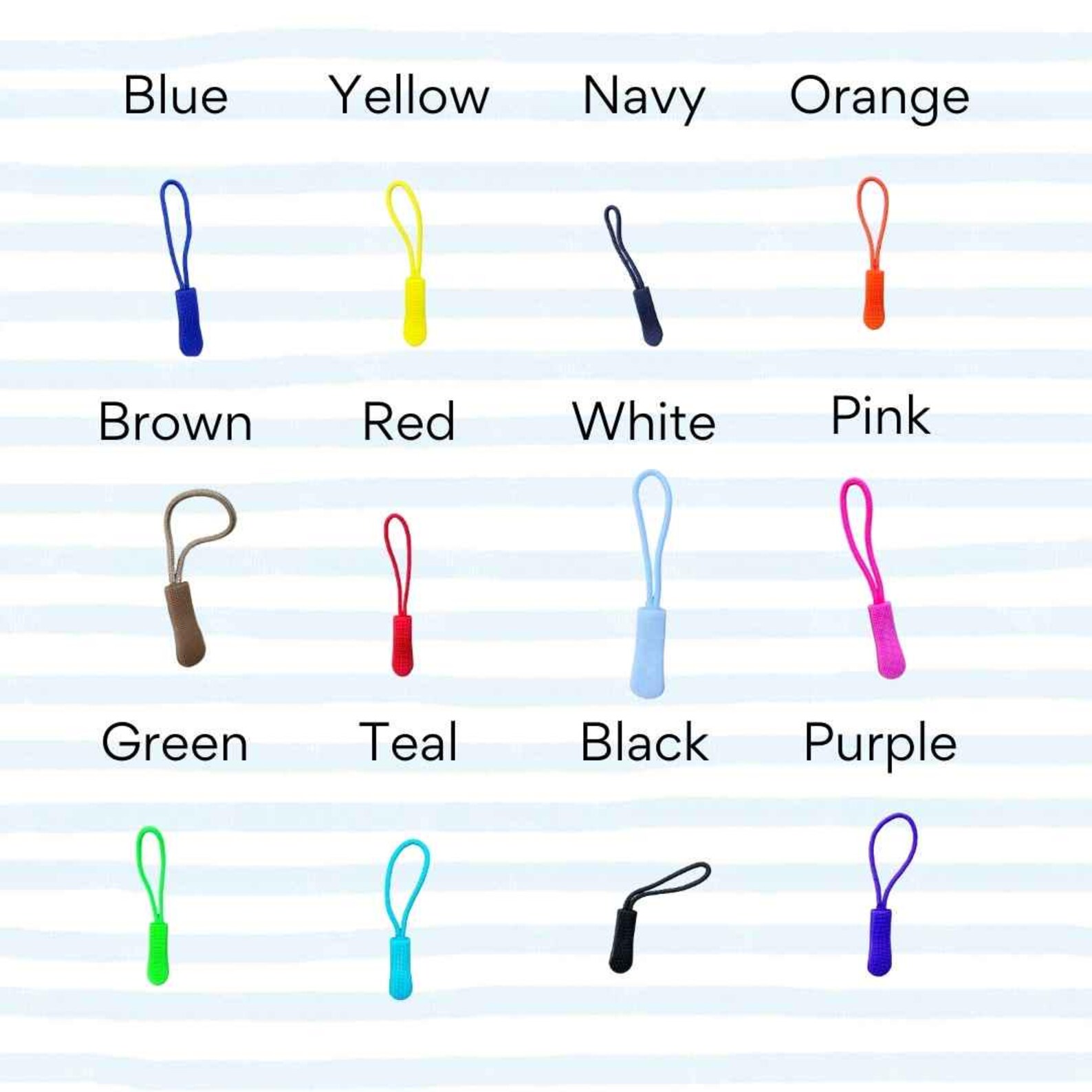 Durable Camping Zipper Pulls for Tent Backpacks Jacket Outdoor Gear ...