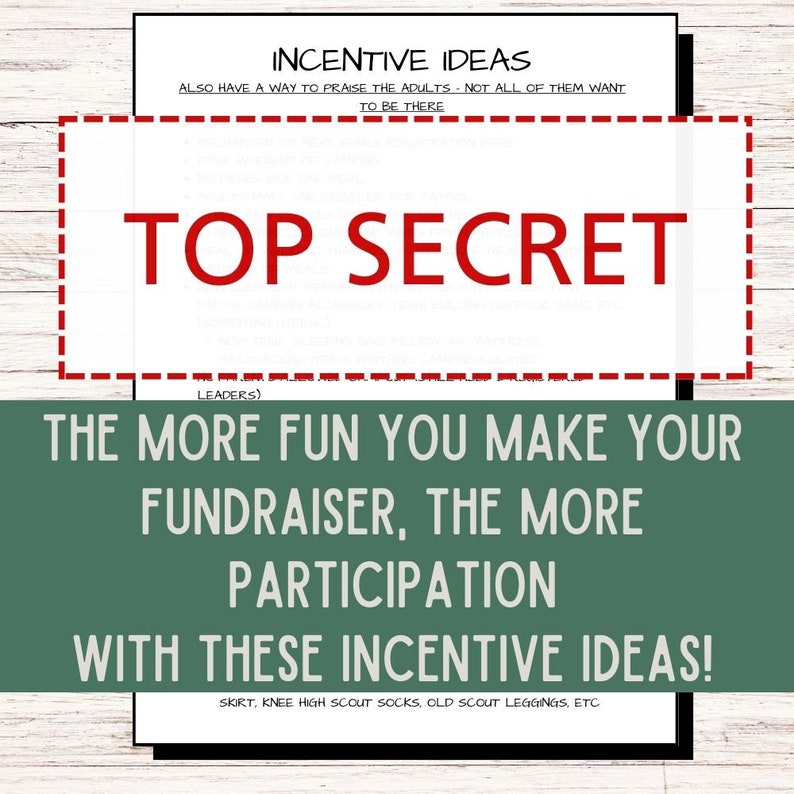 Fundraise Idea and Incentive Guide DIY Fundraise Tip Campaign List ...