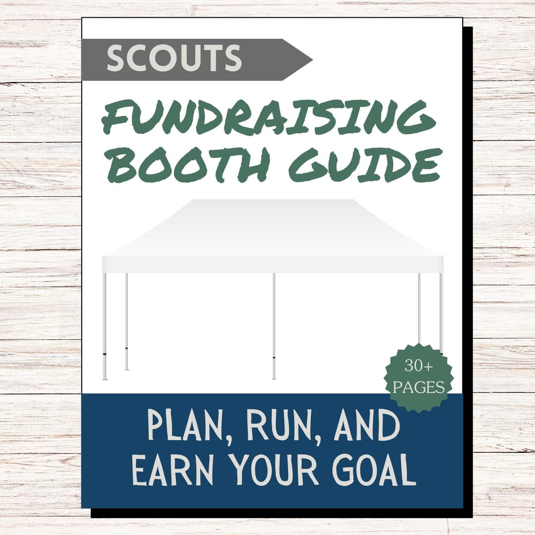 Fundraising Booth Guide for Troop Unit Ideas Youth Event Plan for Any ...