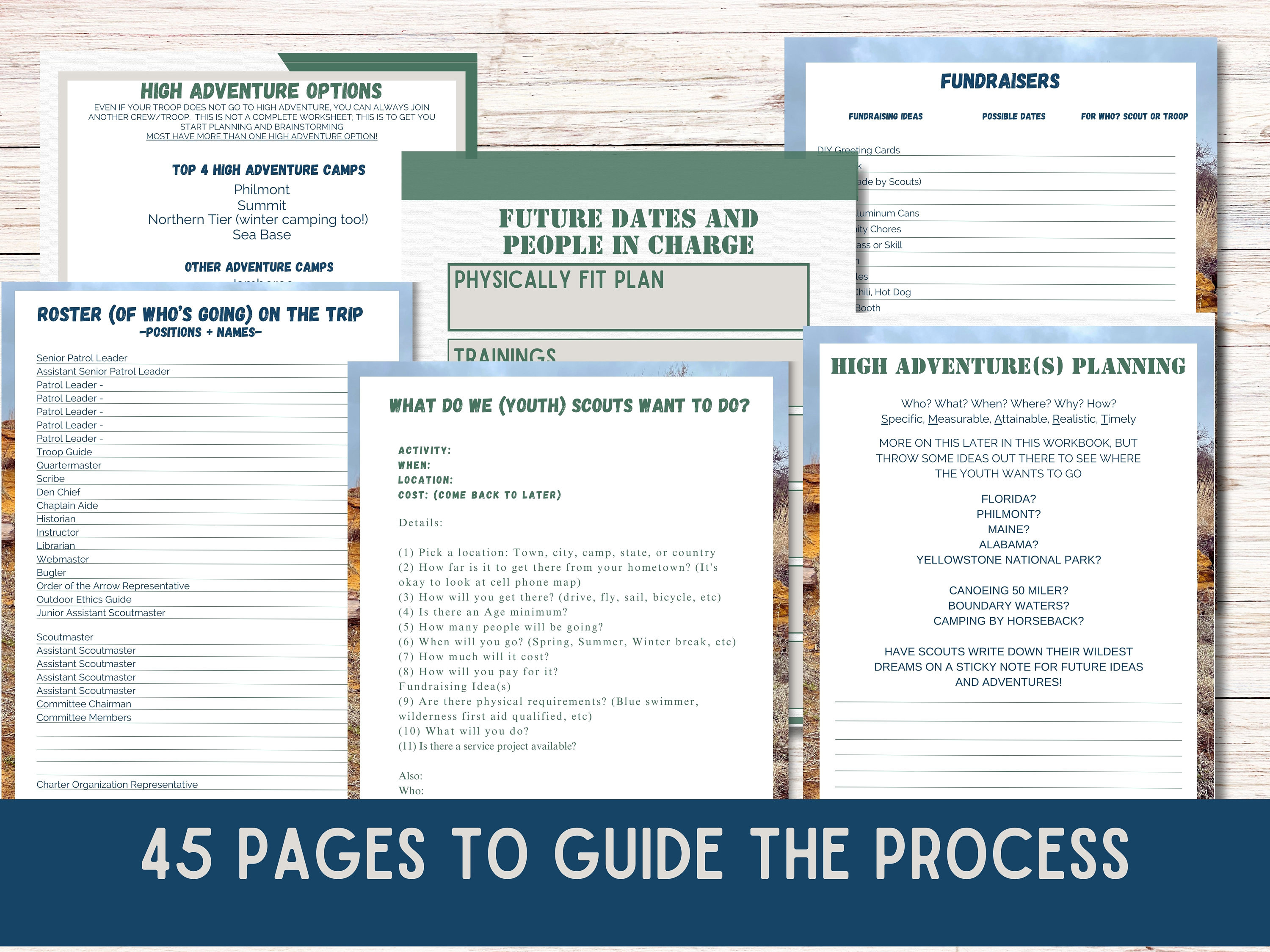 Summer Camp High Adventure Planning Guide Outdoor Older Teen Resource ...