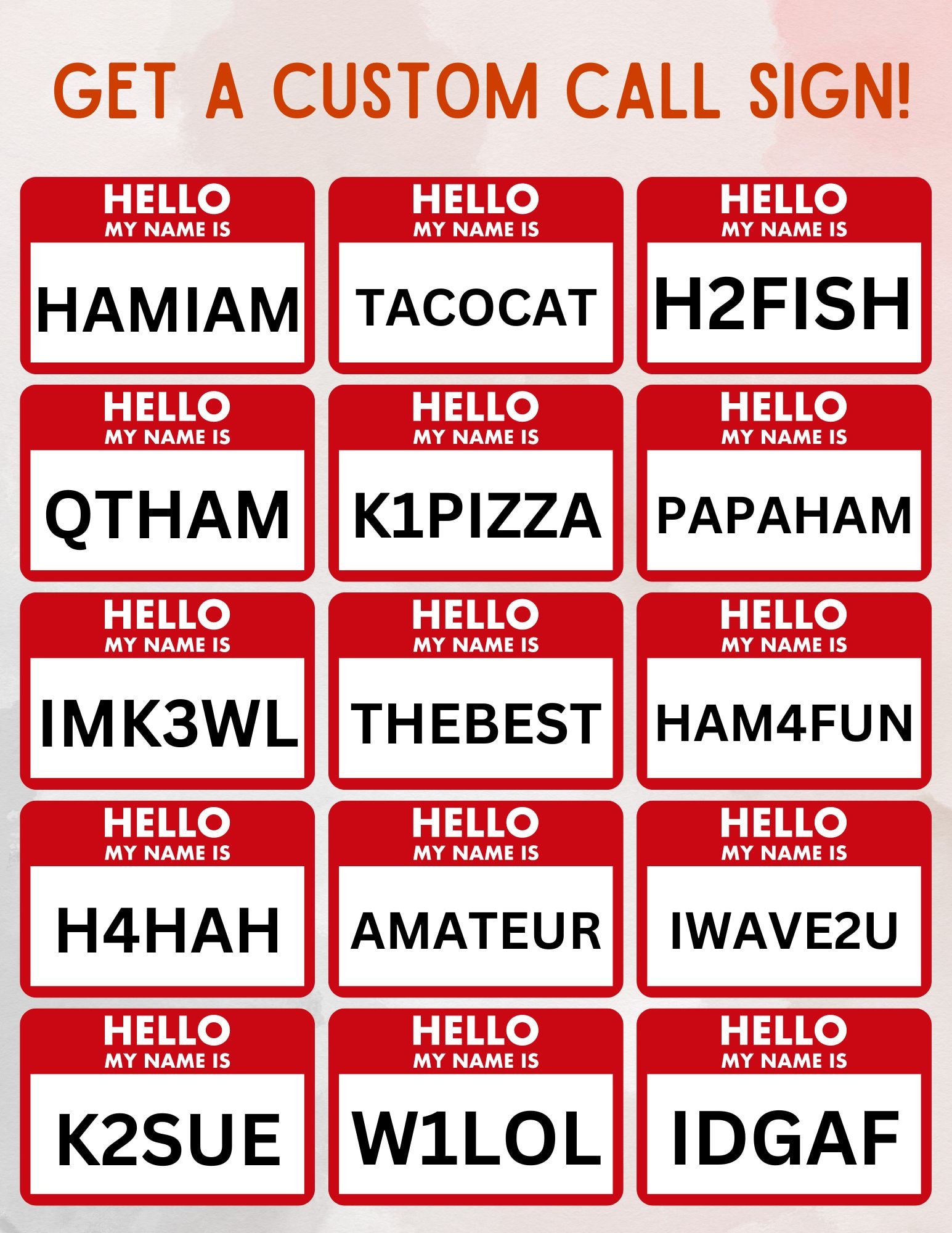 HAM Radio Sticker Amateur Radio Operator Decal Vinyl Radio Enthusiast ...