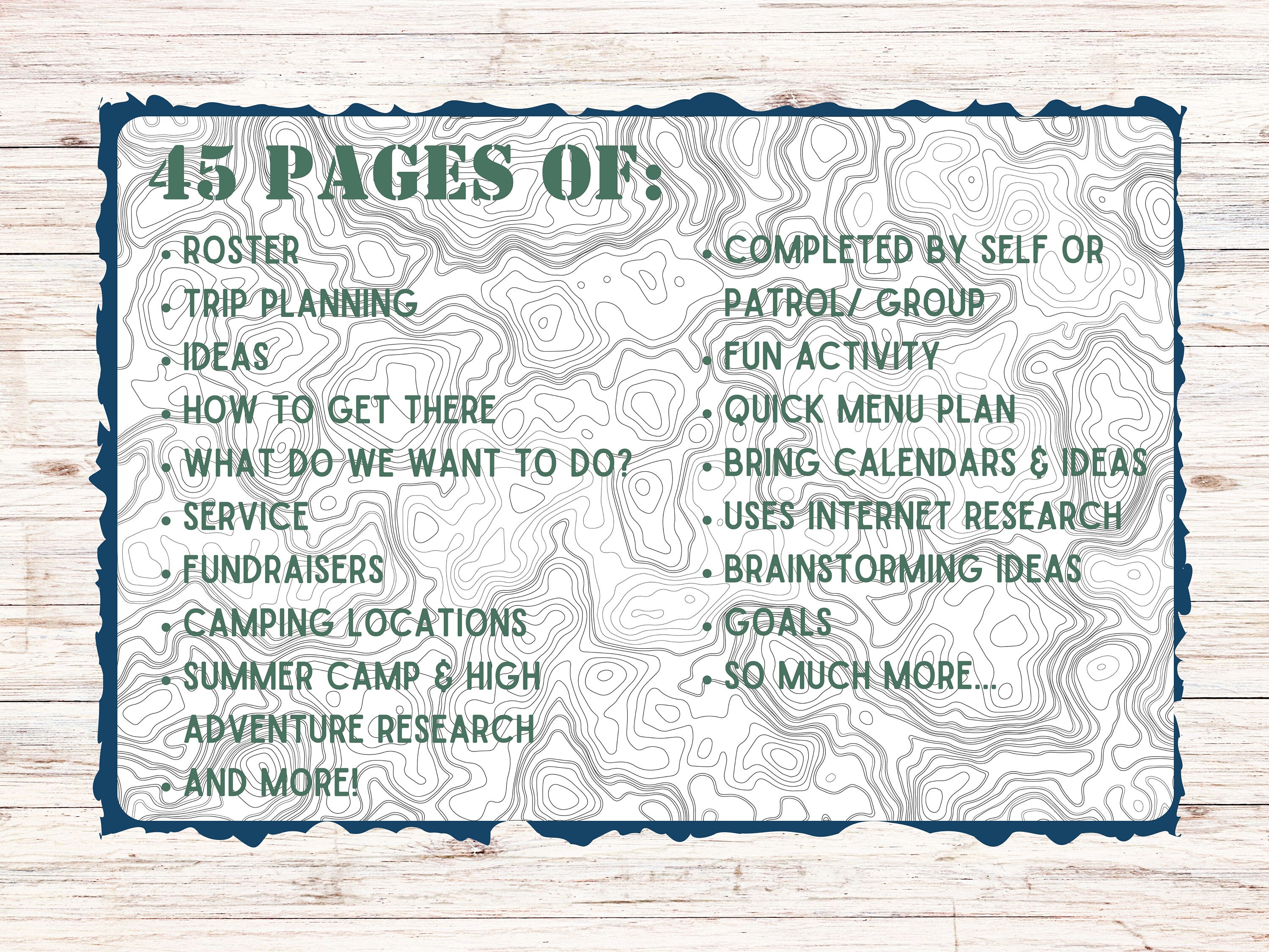 Summer Camp High Adventure Planning Guide Outdoor Older Teen Resource ...