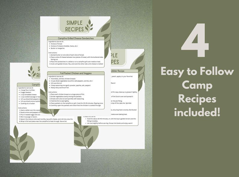 Printable Weekend Meal Plan Ahead Organize Grocery List Meal Prep ...