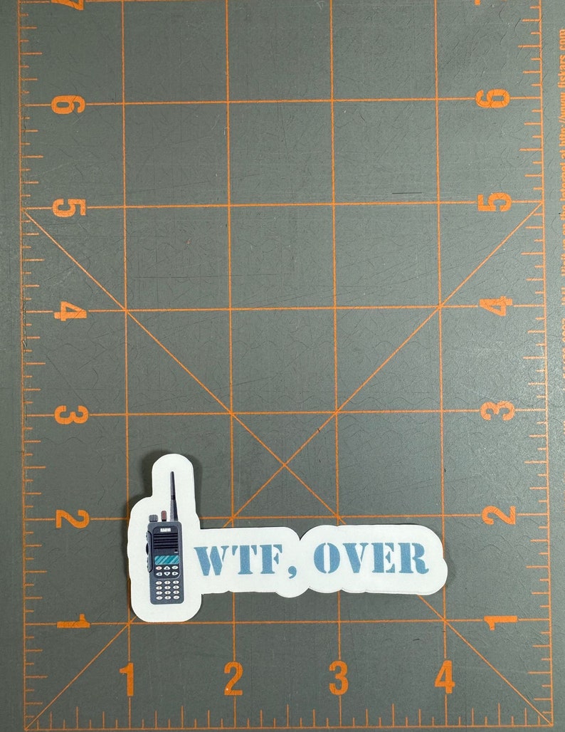 HAM Radio Sticker Amateur Radio Operator Decal Vinyl Radio Enthusiast Sticker Radio Gear Custom ...