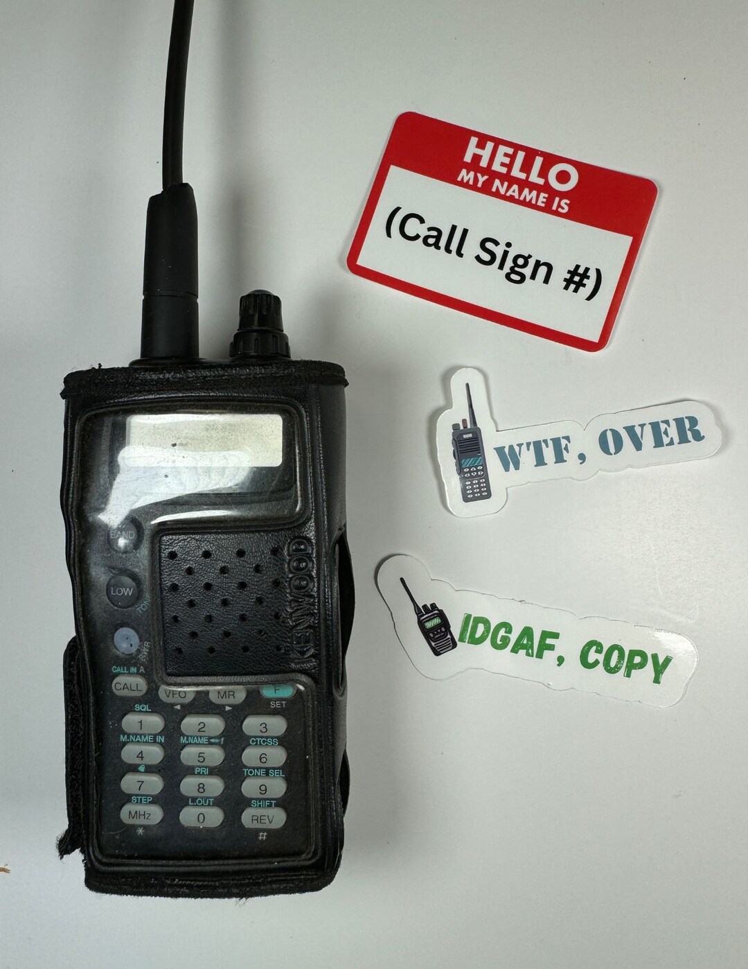 HAM Radio Sticker Amateur Radio Operator Decal Vinyl Radio Enthusiast Sticker Radio Gear Custom ...