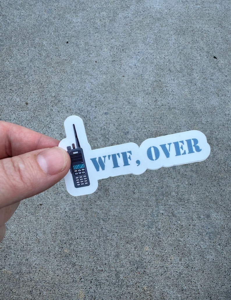 HAM Radio Sticker Amateur Radio Operator Decal Vinyl Radio Enthusiast ...