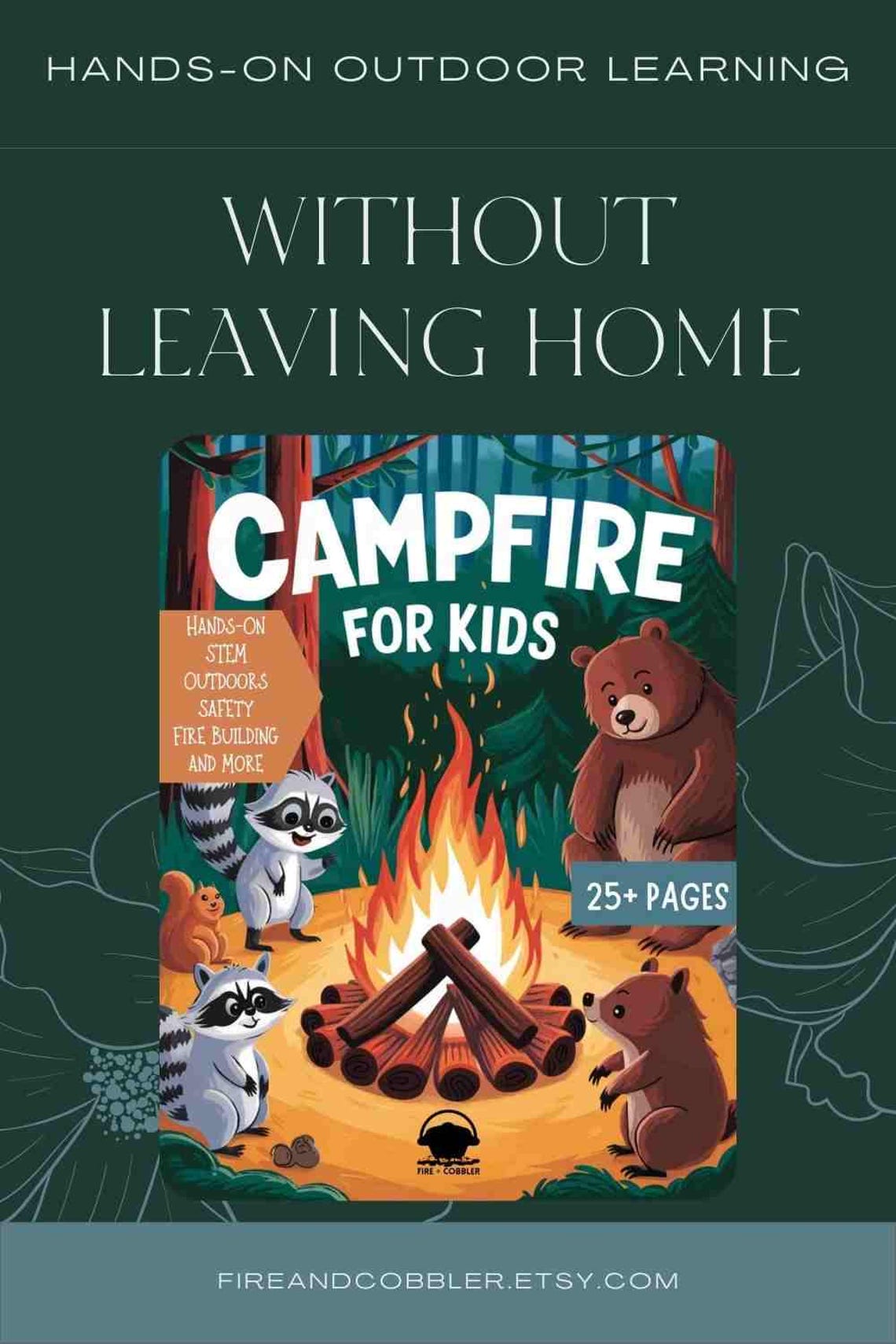 Campfire for Kids PDF Download | Fire Safety STEM Activity | Camping ...