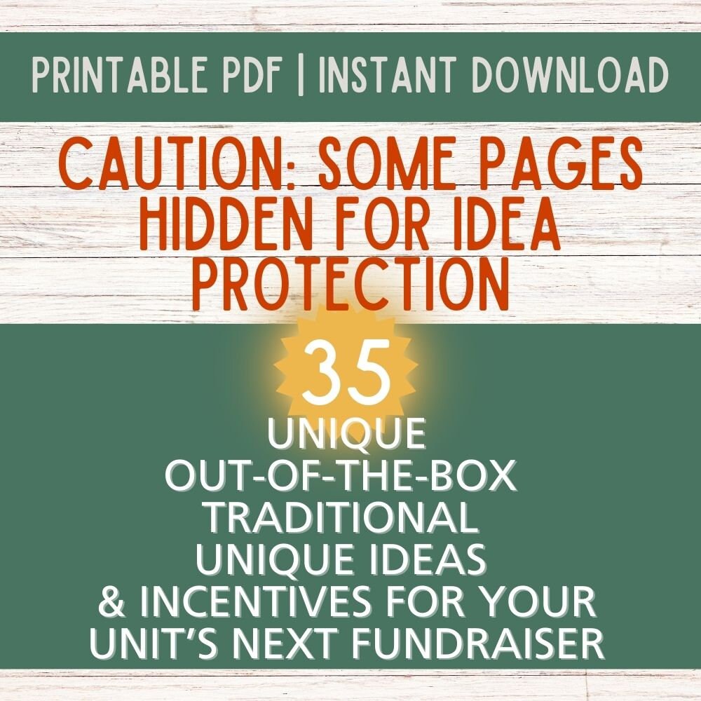 Fundraise Idea and Incentive Guide DIY Fundraise Tip Campaign List ...