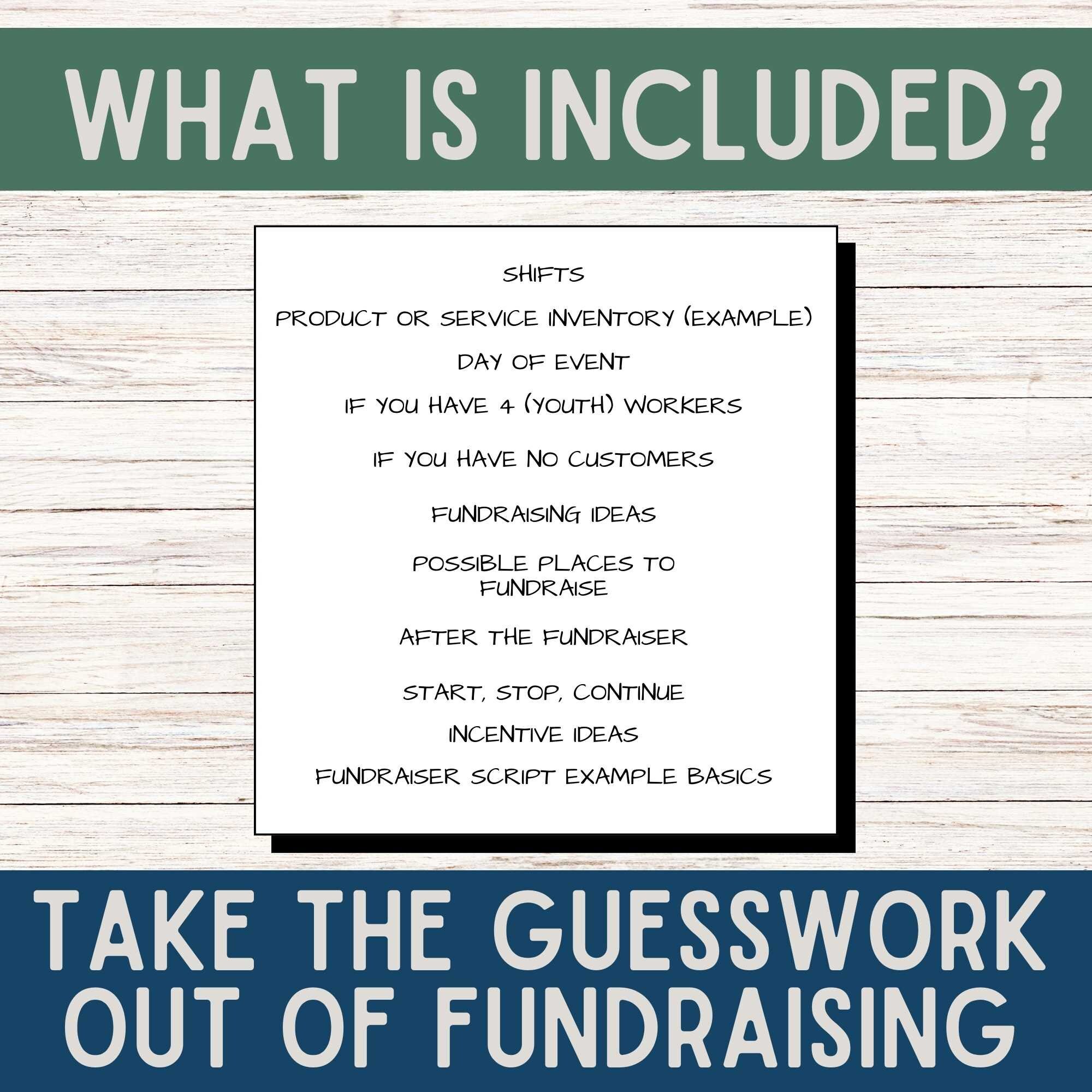 Fundraising Booth Guide for Troop Unit Ideas Youth Event Plan for Any ...