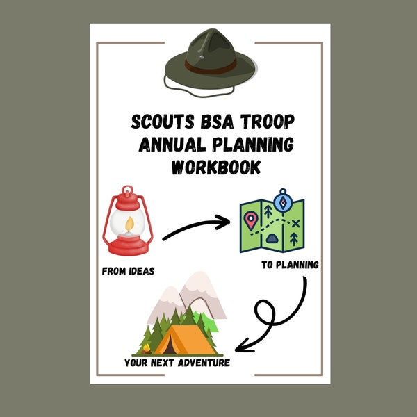 Girl Scout Troop Leader Planner - Etsy