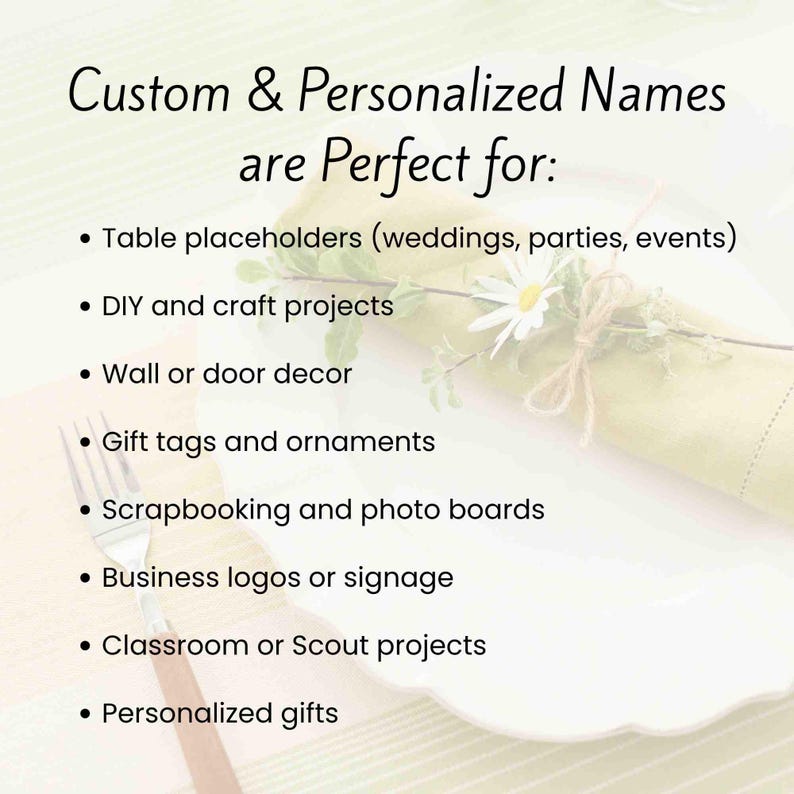 Custom Wood Cutouts Laser Cut Shapes Personalized Names Signs Crafts ...
