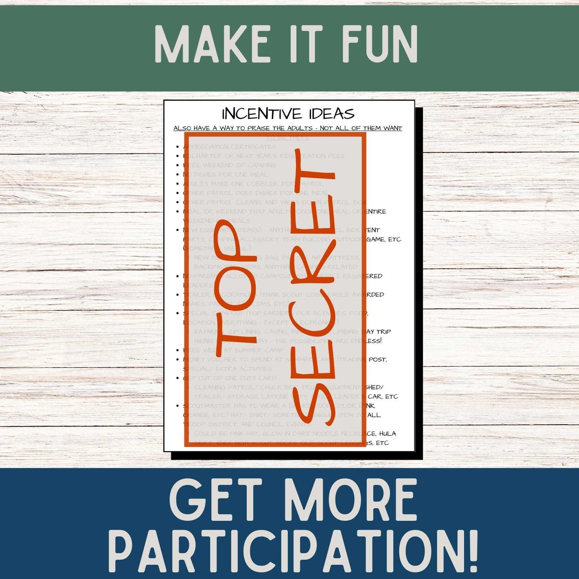 Fundraising Booth Guide for Troop Unit Ideas Youth Event Plan for Any ...