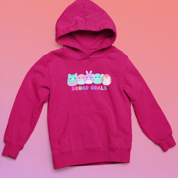 Squishmallow Hoodie Kids - Etsy