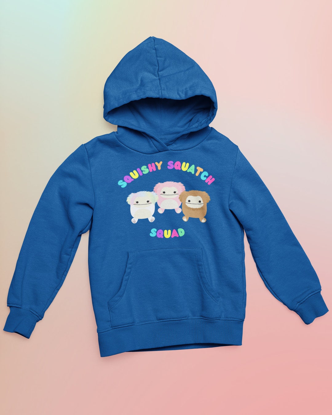 Squish Squatch Squad Hoodie Kids Squishmallow Shirt - Etsy