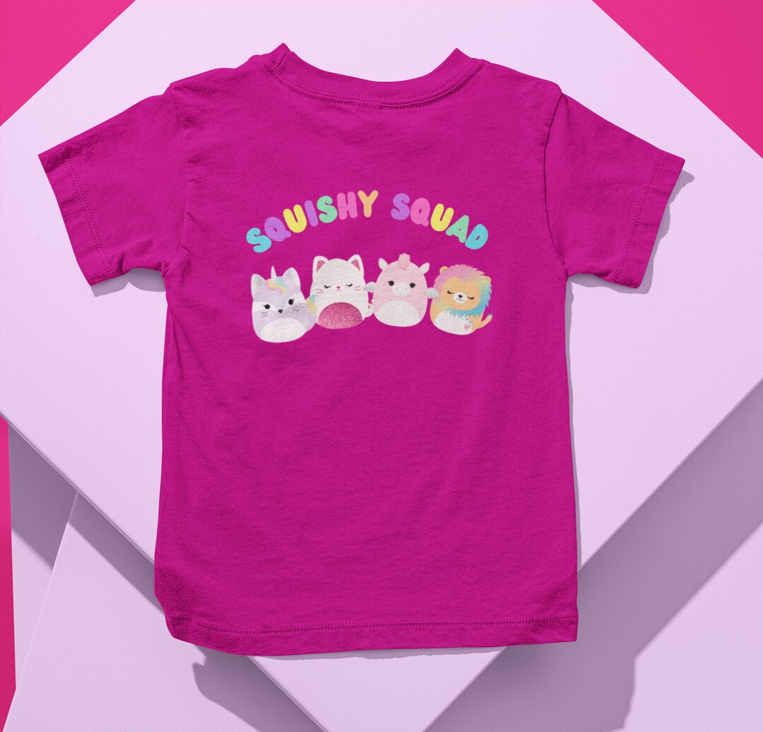 Kids Squishy Squad Squishmallow Tshirt - Etsy