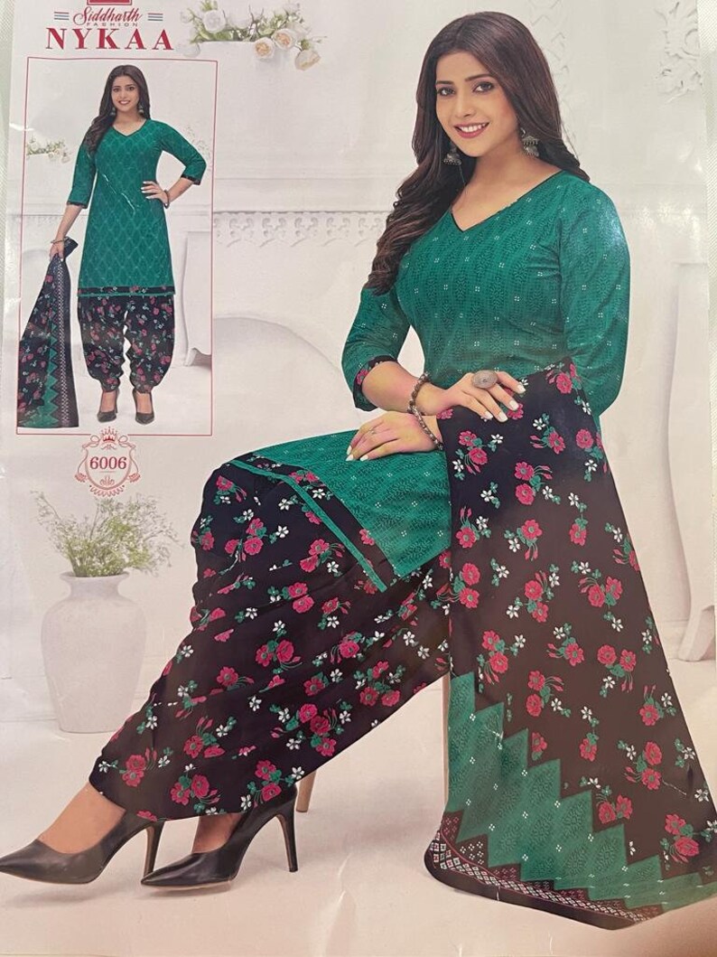 Indian Women Readymade Dress Churidar Set - Etsy
