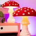 Cottagecore Mushroom Lamp - Etsy