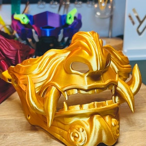 Oni Mask - Etsy