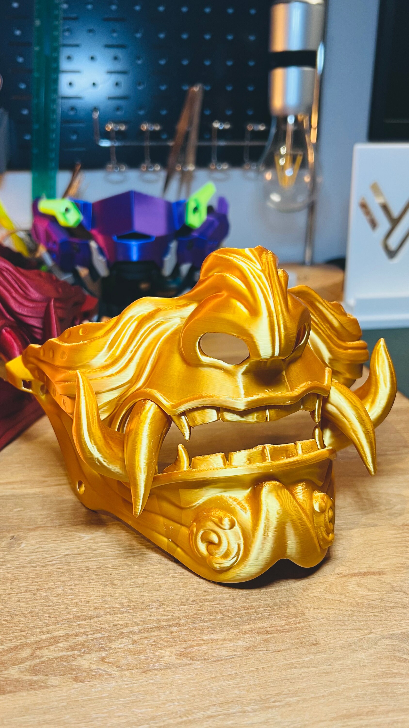 Oni Mask - Etsy